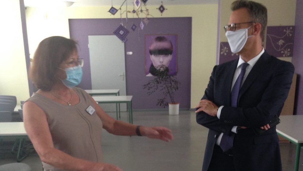 Staatssekret r Benedyczuk Zu Besuch An Der Dr Walter Bruch Schule St Staatssekret r Benedyczuk Zu Besuch An Der Dr Walter Bruch Schule St