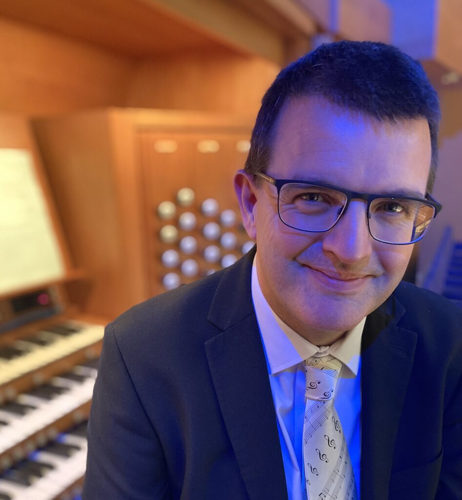 Paul Carr aus Birmingham spielt zum Abschluss der "Orgelmusik am Abend ...